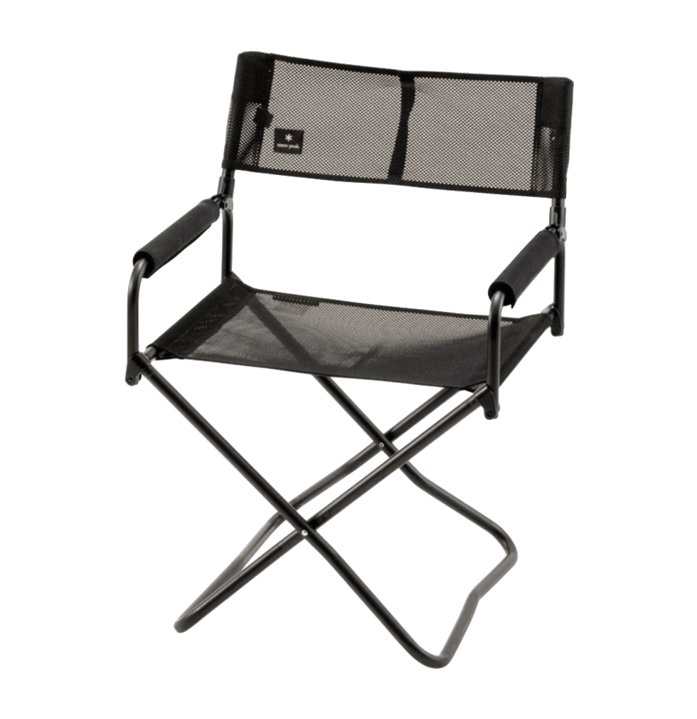 Mesh Folding Chair Black
