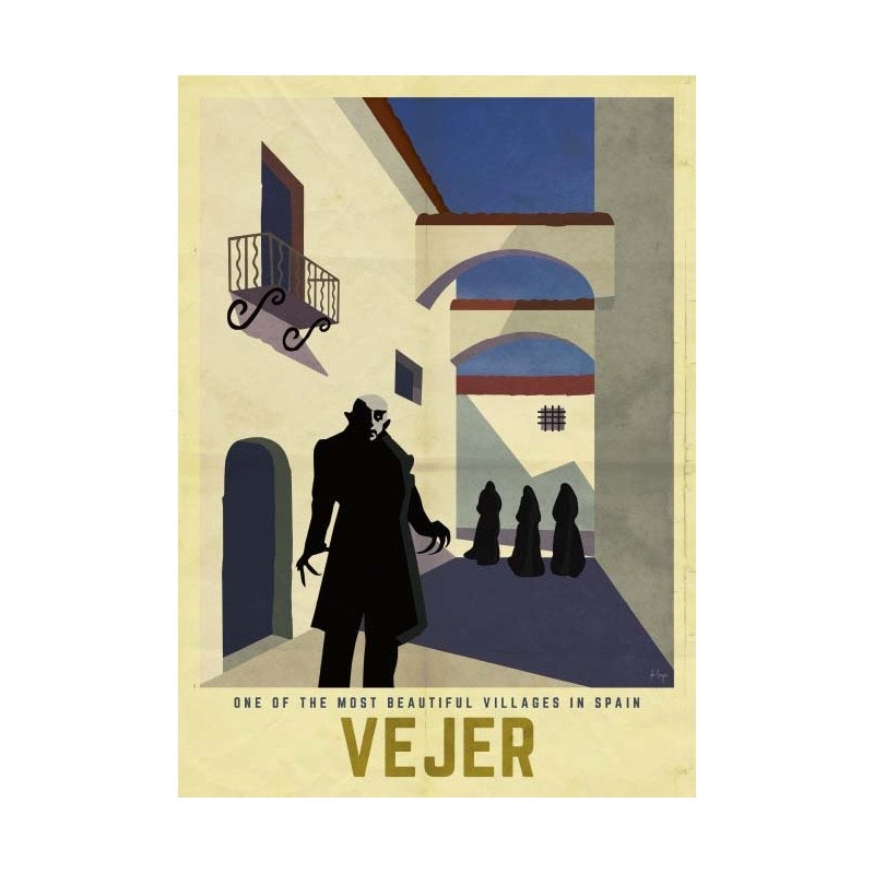 A4 Nosferatu Dr. Lapi Illustration Impression | Dr Lapi | Trouva